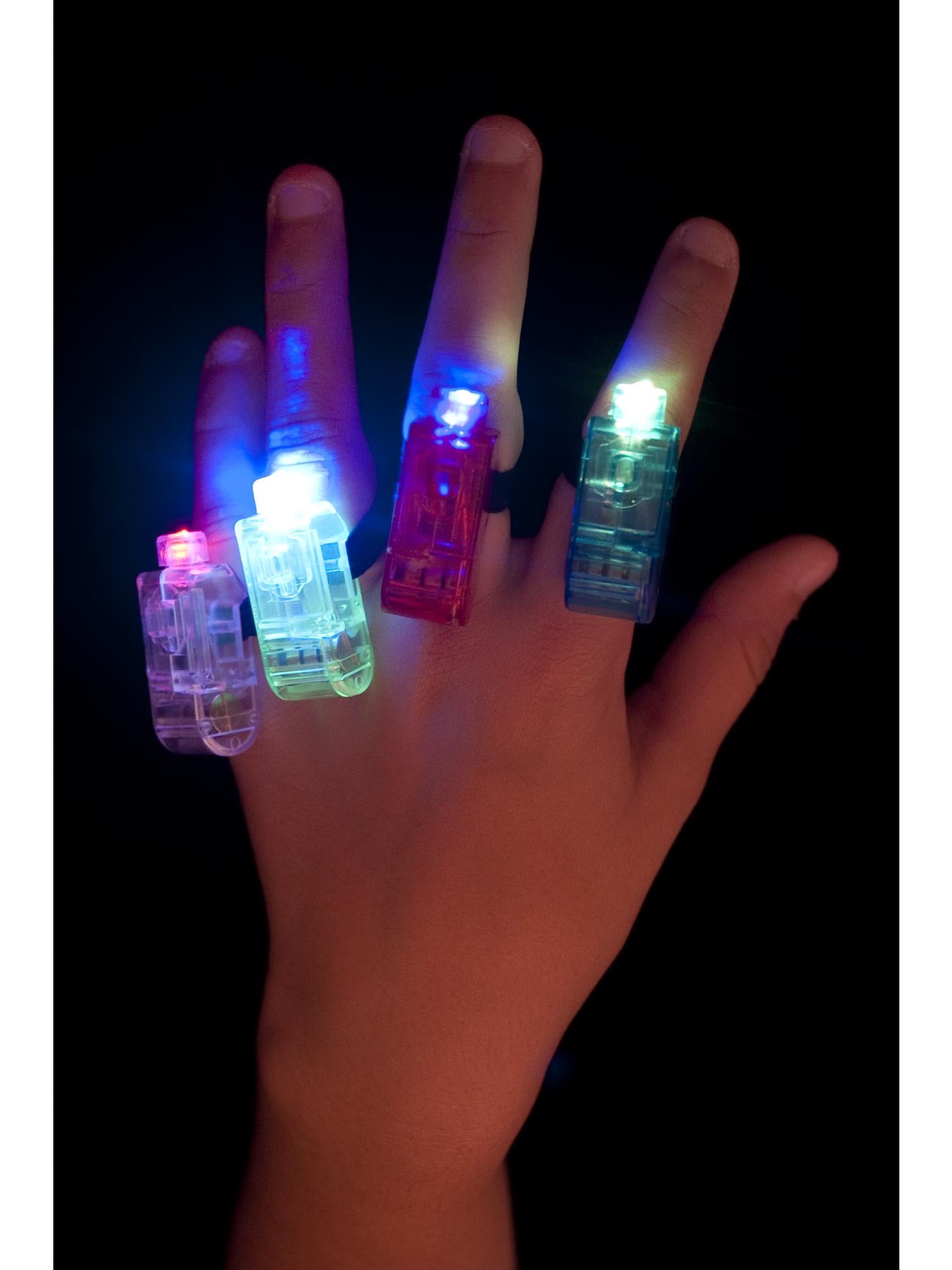 Multi Colour, Multi Flashing Finger Lights – Smiffys