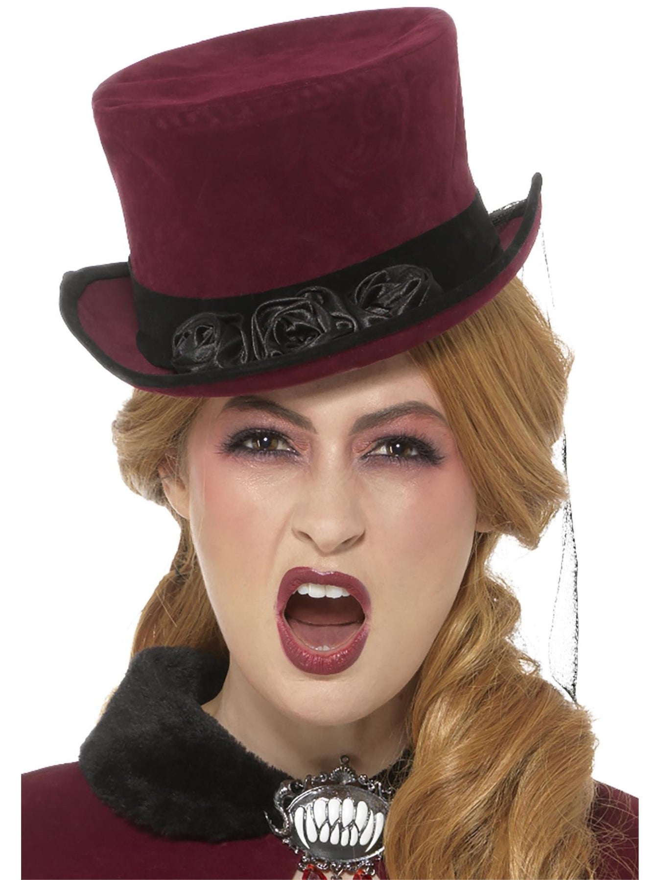 Deluxe Victorian Vampiress Hat | Smiffys