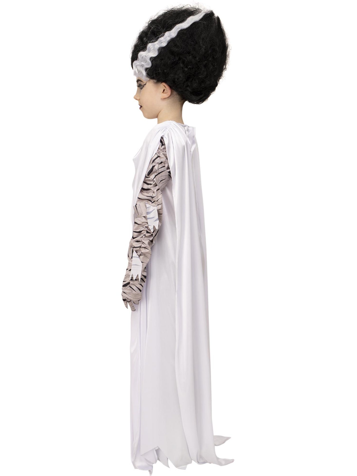 Universal Monsters Bride of Frankenstein Costume, Kids – Smiffys