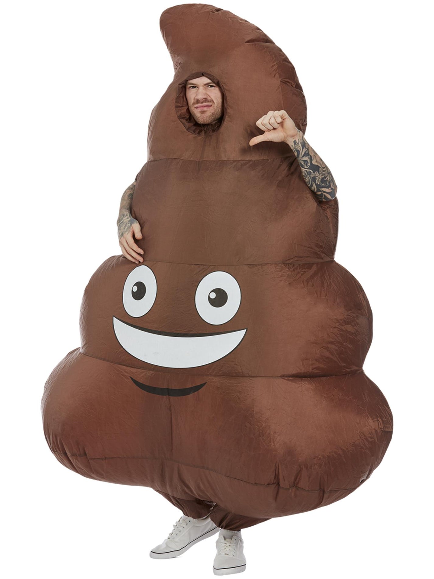 Inflatable Poop Costume, Brown – Smiffys
