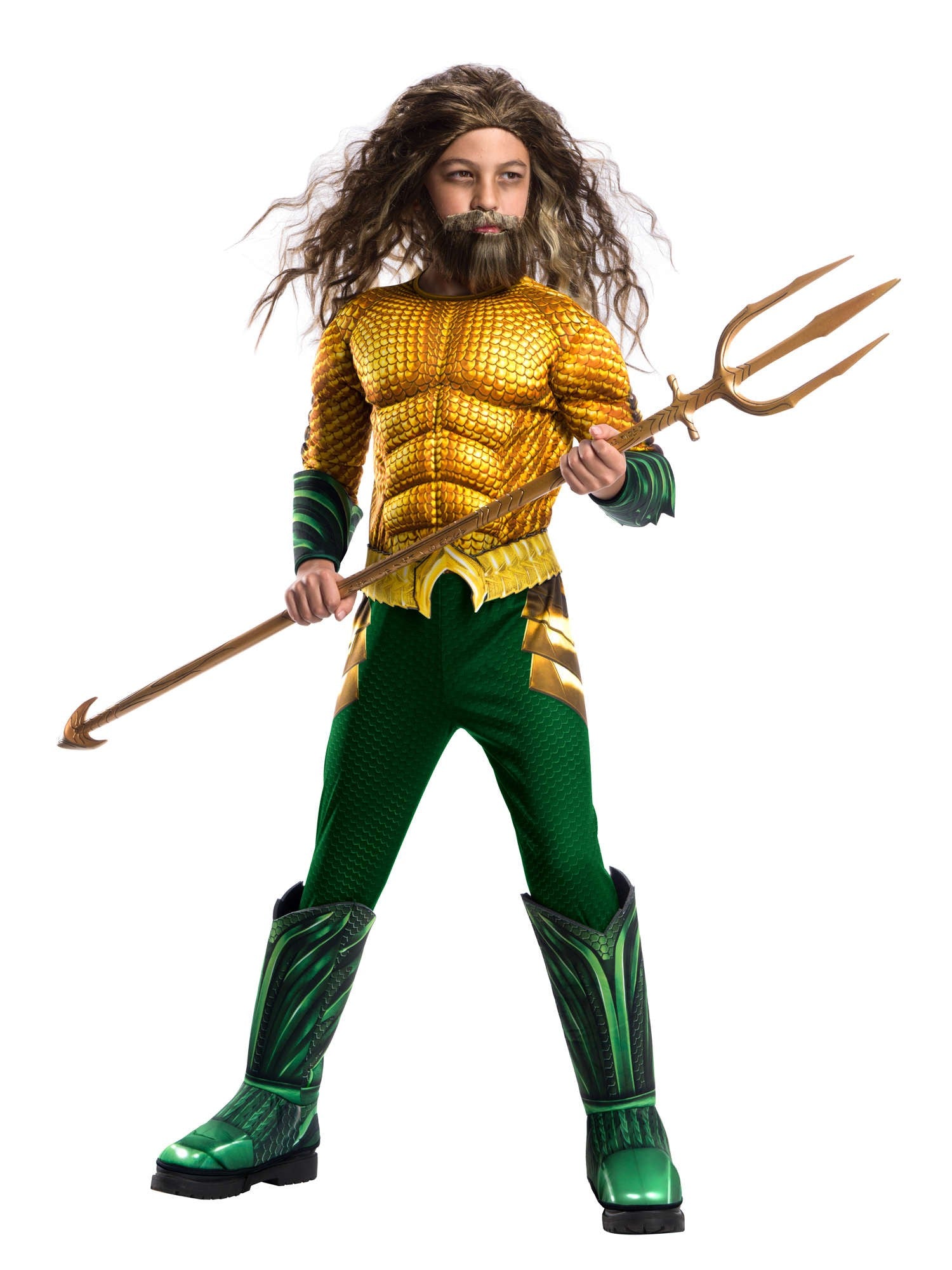 Kids Deluxe Aquaman Costume – Smiffys