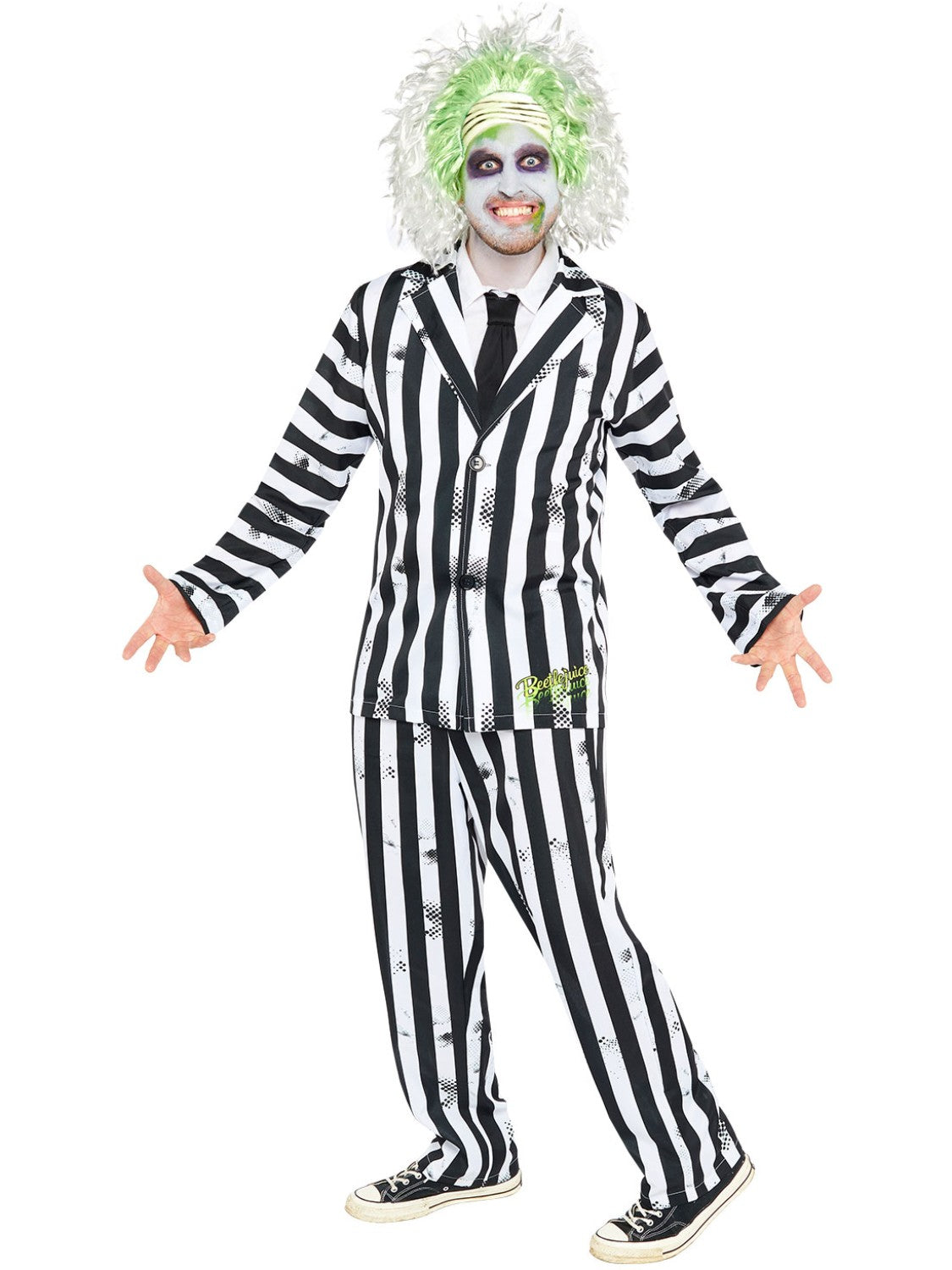 Beetlejuice Costume, Adults – Smiffys