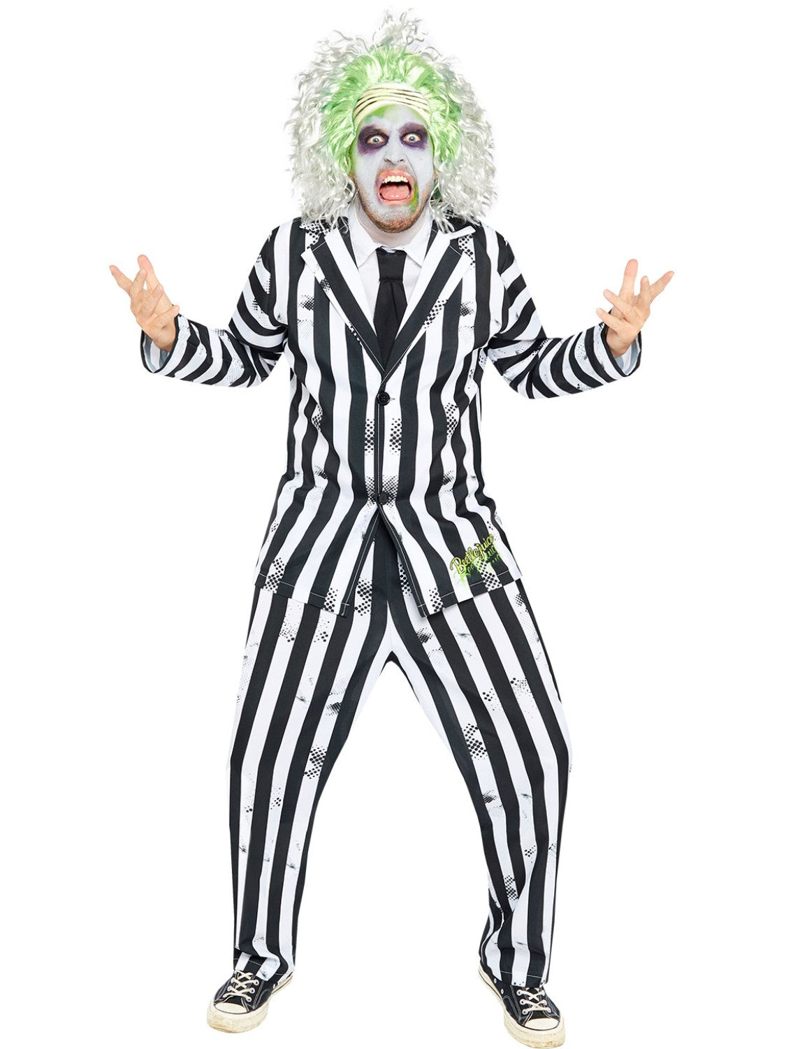 Beetlejuice Costume, Adults – Smiffys